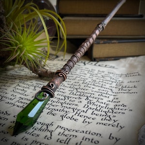 NEW - Entangled Crystal Heirloom Wicca Wand - ‘kelda, Token of the ...