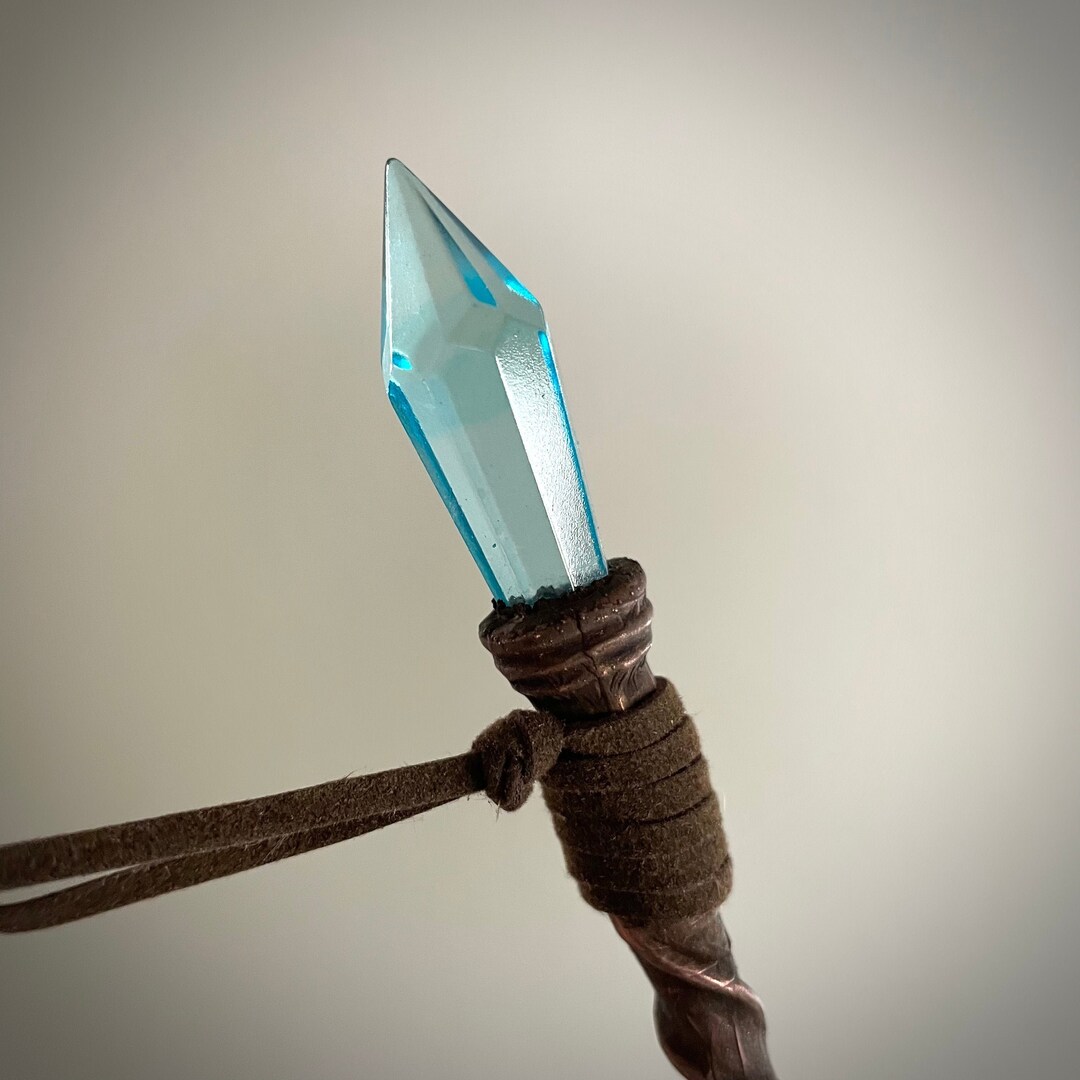 Twisted Witchfinger Wand - Handmade Heirloom Crystal Prism Wand ...