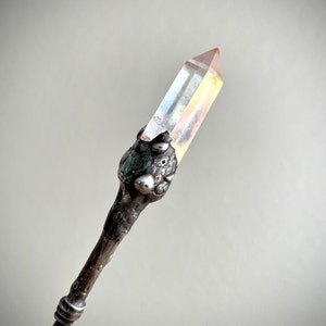 Crystal Quicksilver Wand Elegant Gothic/victorian Style Antiquated ...
