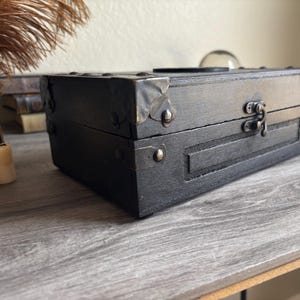 Handmade Altar Box - Pentacle Design - Wiccan Ritual Tarot Tabletop ...