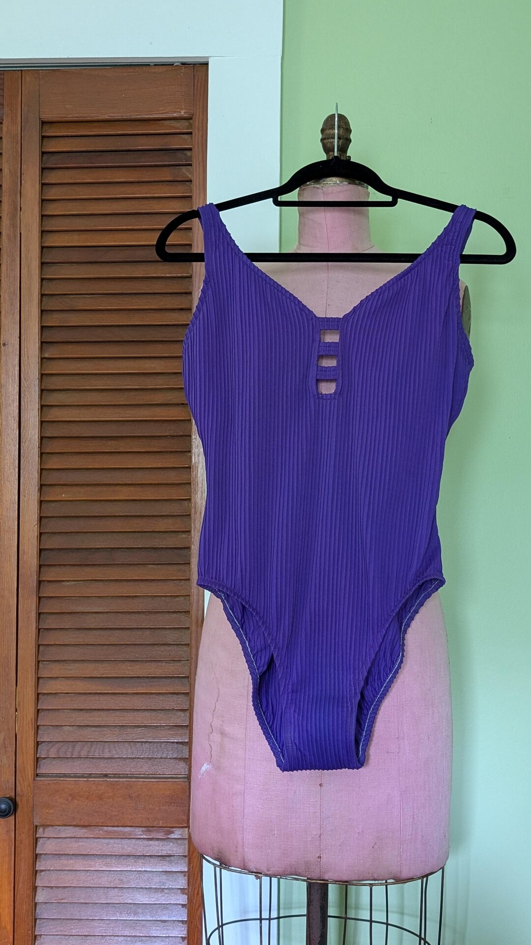 1990s Purple One Piece - Etsy