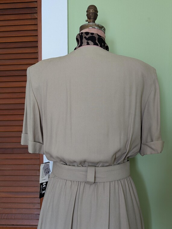 1980s Tan Dress - Gem