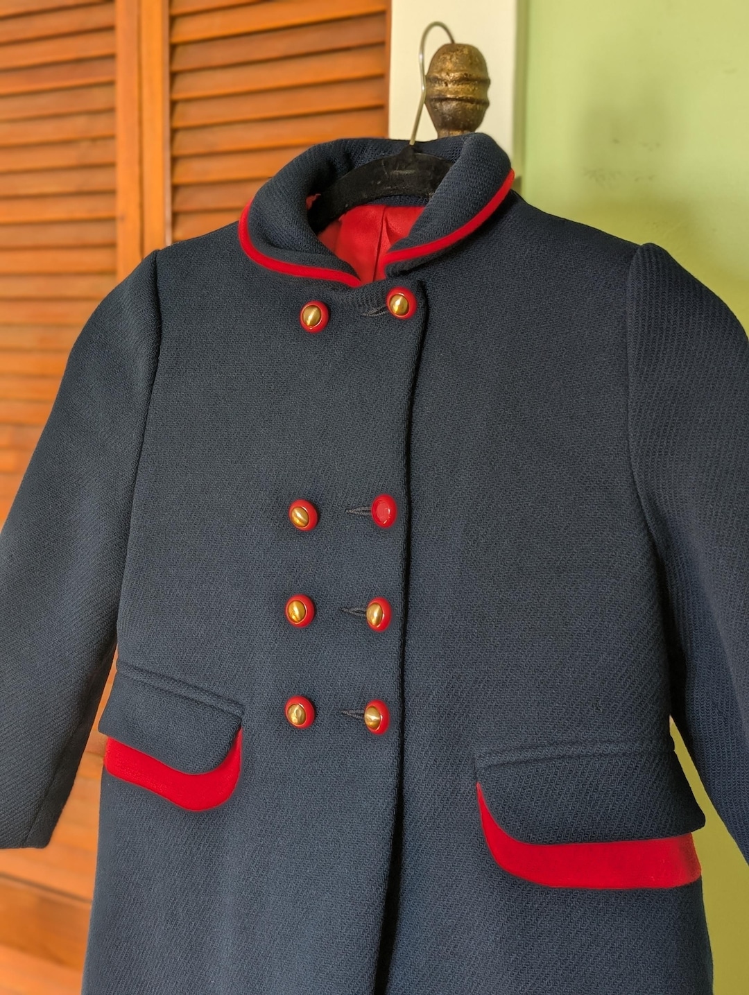 1960s Kid's Wool Coat - Etsy