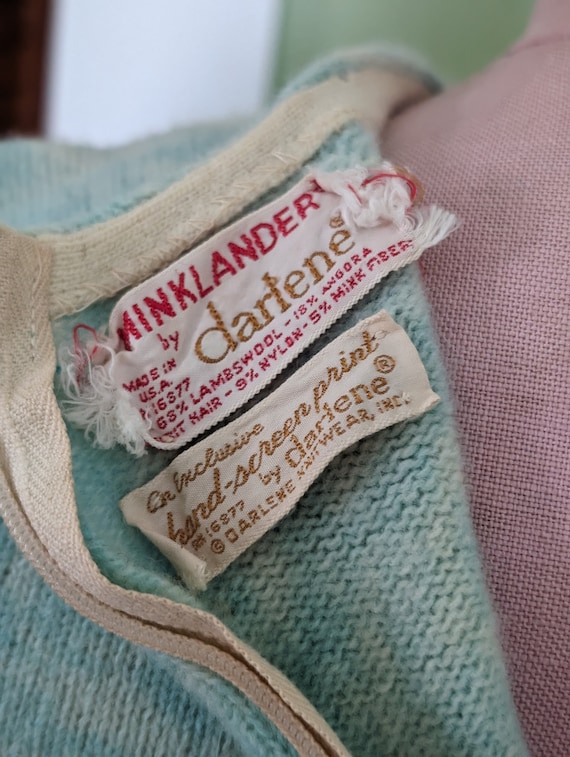 1950s Hand Screen Printed Sweater - Gem