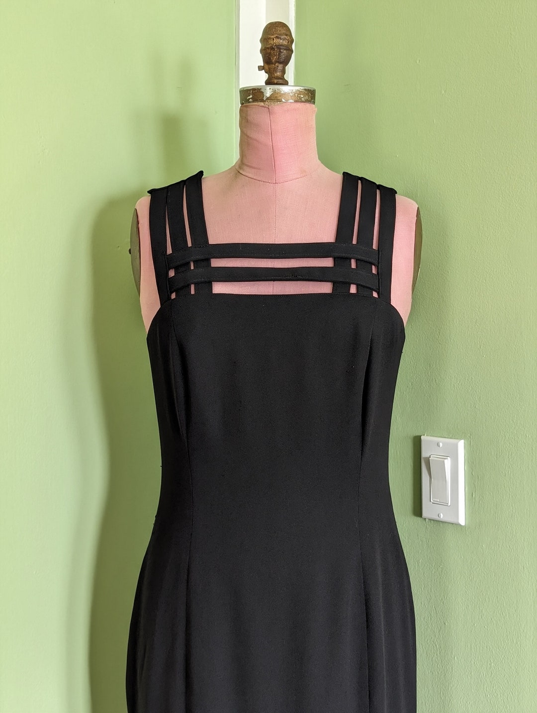1990s Black Dress - Etsy