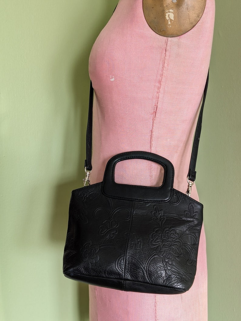Y2K Leather Fossil Bag - Etsy