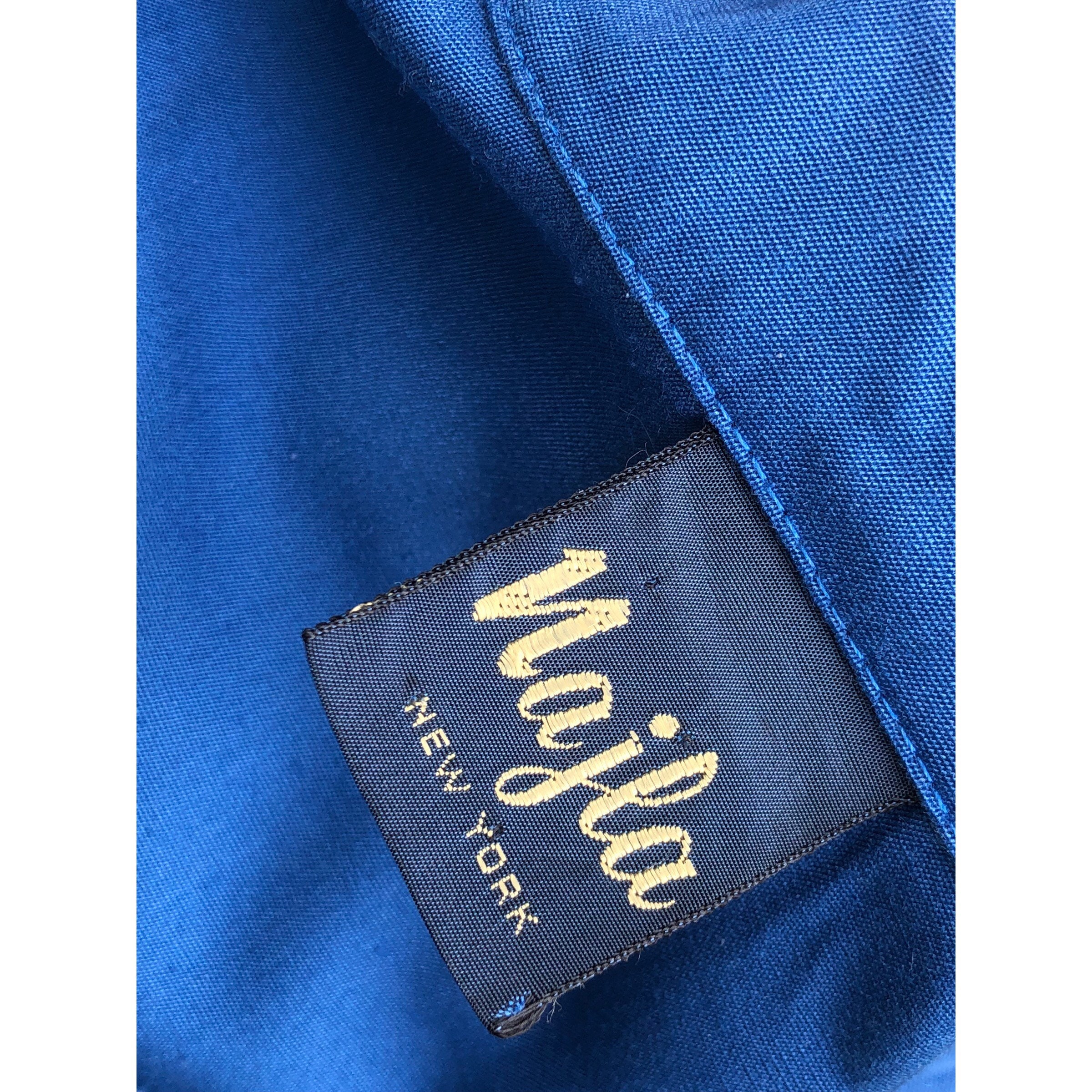 1950s Najla New York Blue Short Sleeve Dress - Etsy
