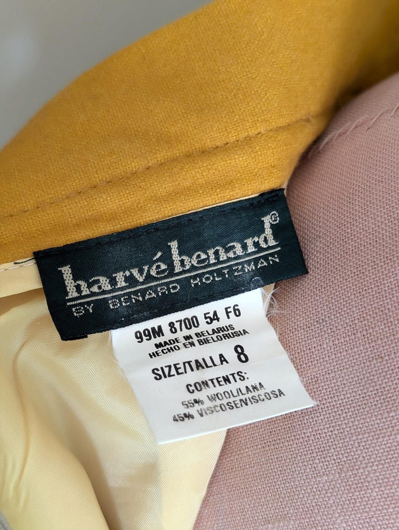 Vintage Mustard Yellow Skirt - Etsy