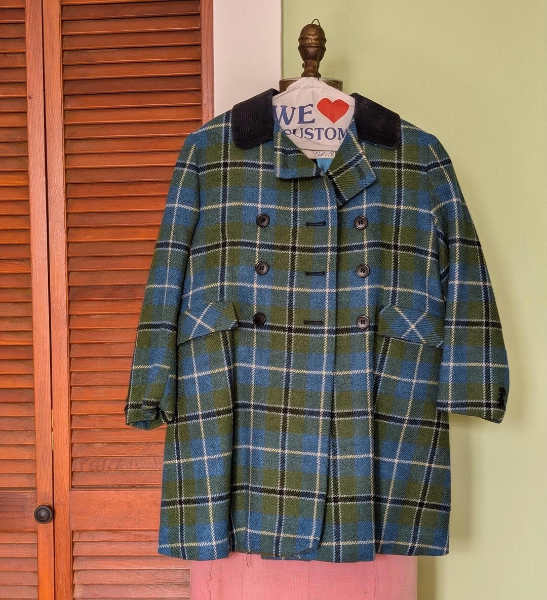 1960s Kid's Wool Coat - Etsy