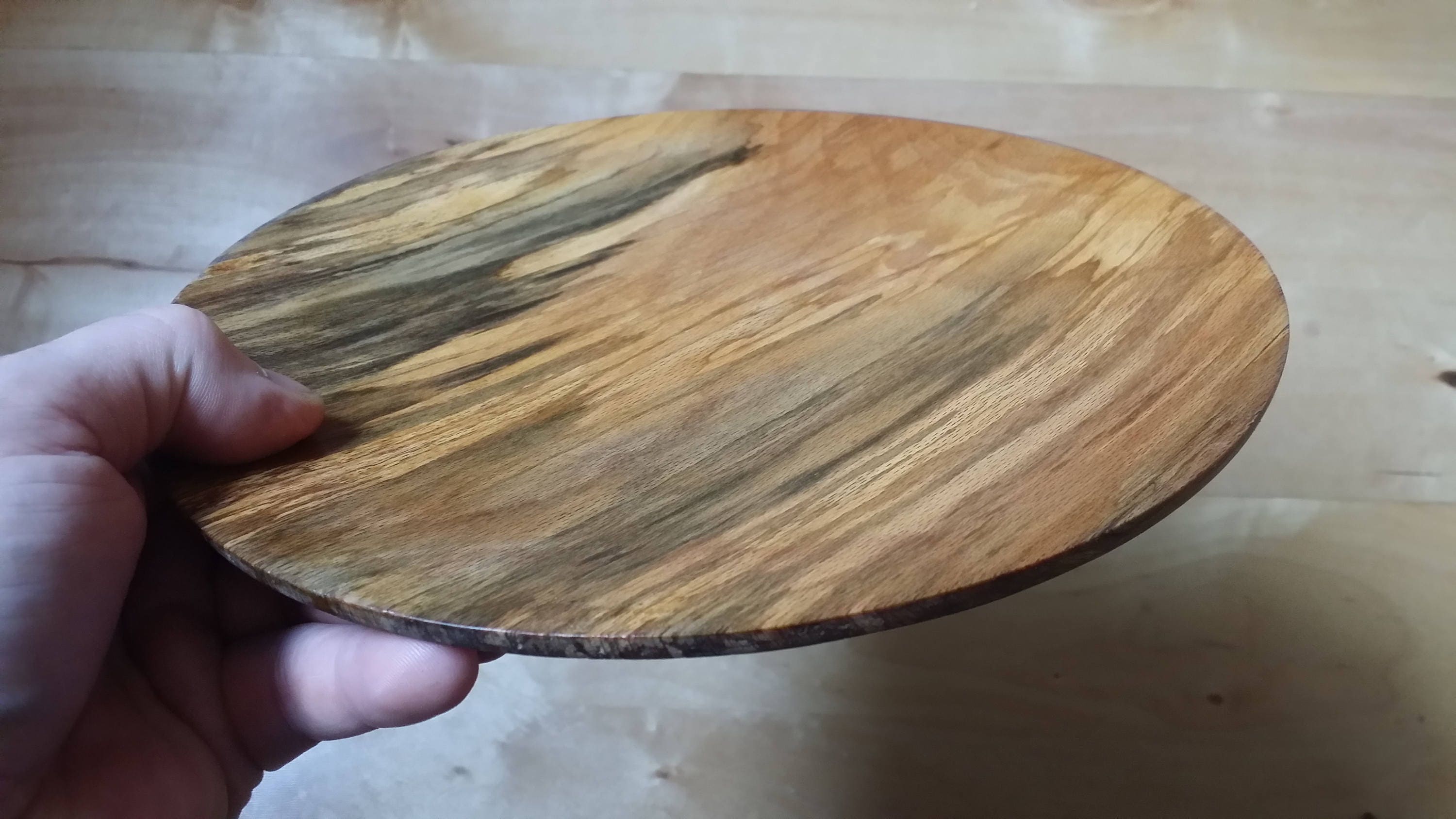 Spalted Ash Platter - Etsy