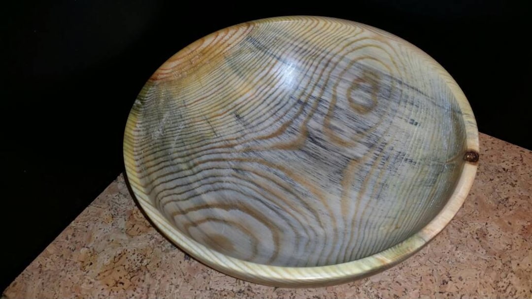 Spalted Pine Bowl - Etsy