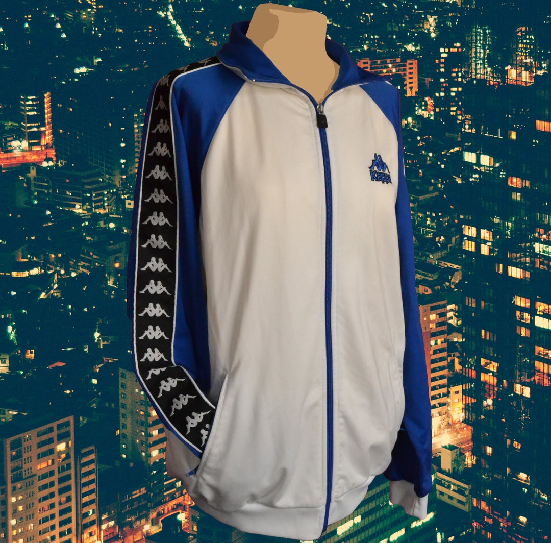 Kappa Sapphire/white Authentic Vintage 80s/90s Unisex Tracksuit Full ...