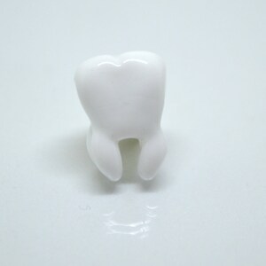 Glass Tooth Beads - Dentist Gift- Teeth Beads - Dentist Beads Funny ...