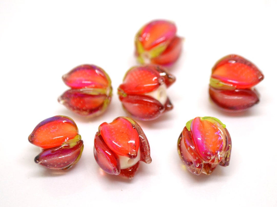 Handmade Floral Beads Red Tiara Making Jewellery Making Jewelry Making ...