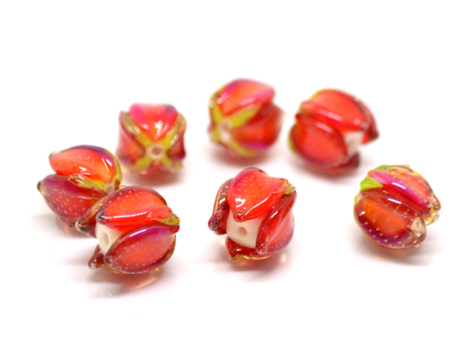 Handmade Floral Beads Red Tiara Making Jewellery Making Jewelry Making ...