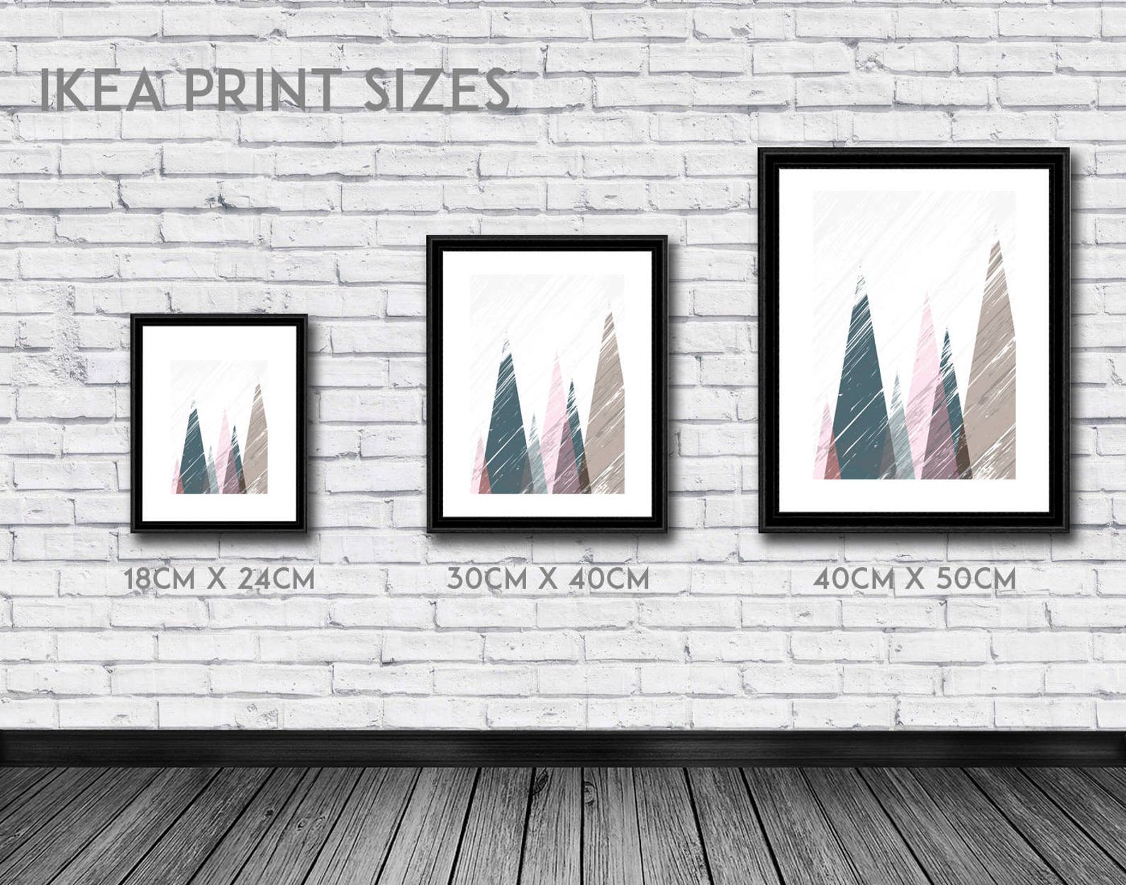 Scandi Modern Scandinavian Modern Wall Art Scandinavian Art Scandi ...