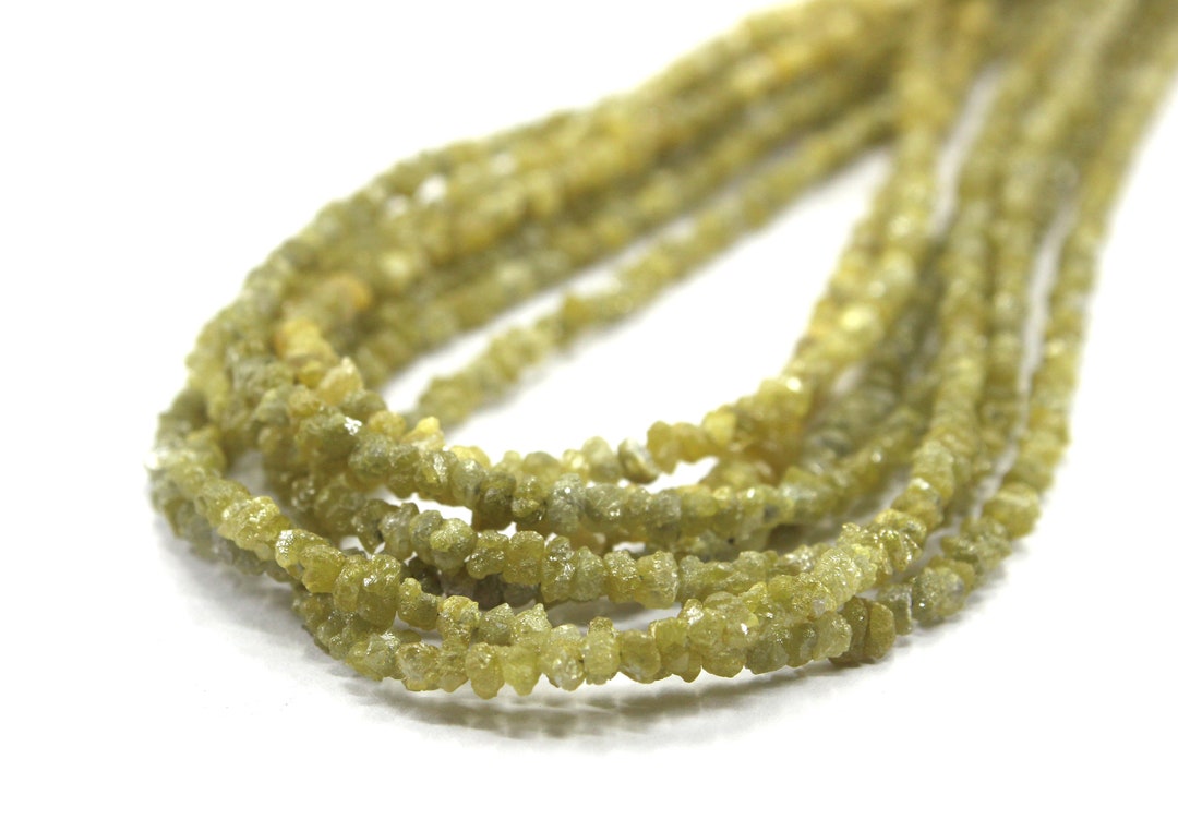 Best Quality Natural Yellow Diamond Chips Beads, Semi Precious Yellow ...