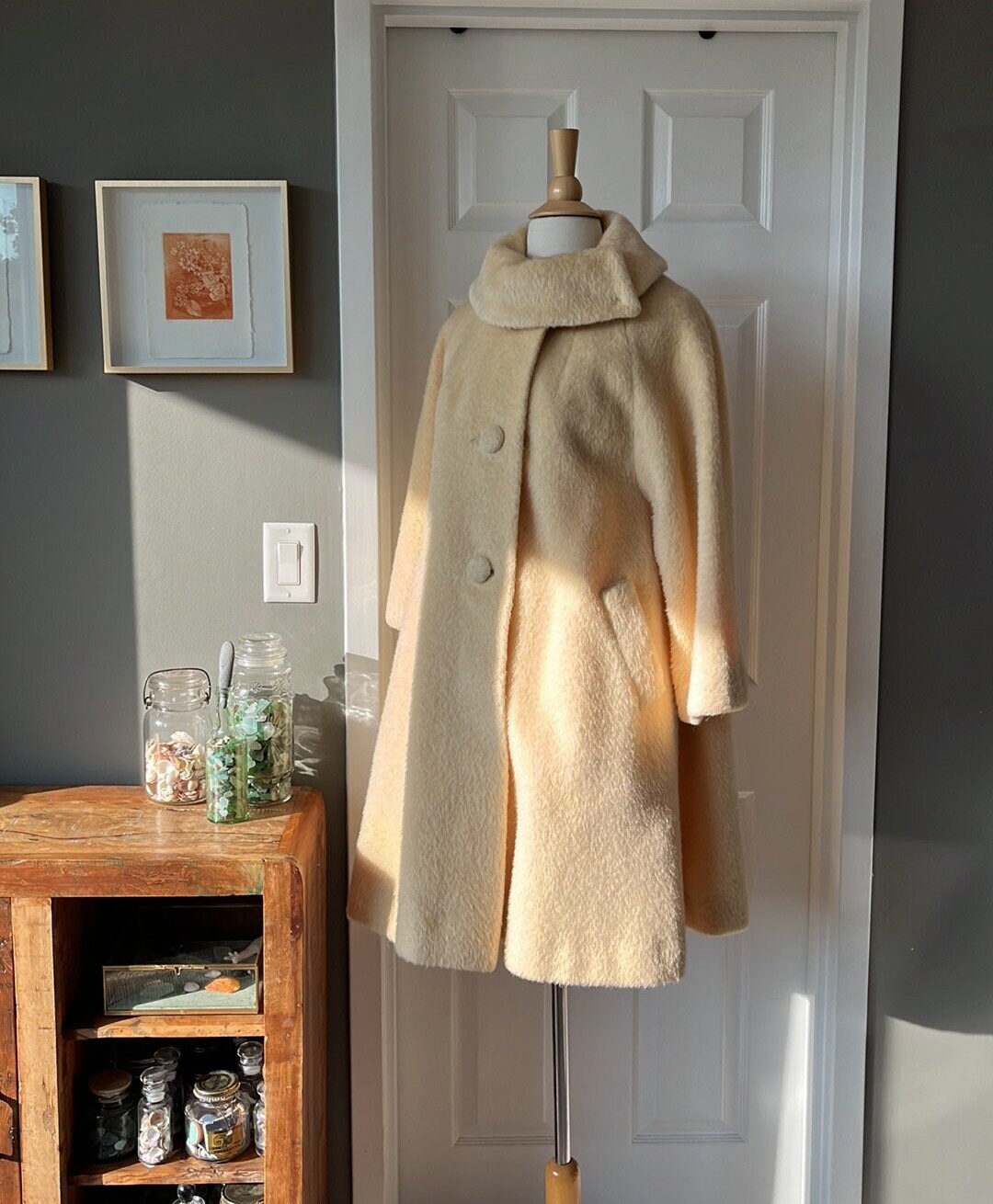 Lilli Ann X Hirsch Chicago Vintage 1960s Buttercream Wool - Etsy