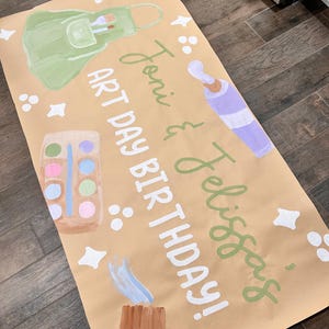 Custom Hand Painted Banner - Etsy