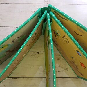 Alphabet Fabric Book, ABC Cloth Book, Quiet Book - Etsy