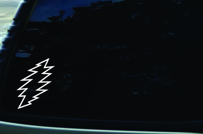 3" X 4" GD Lightning Bolt Vinyl DIE CUT Decal Comes With Detailed ...