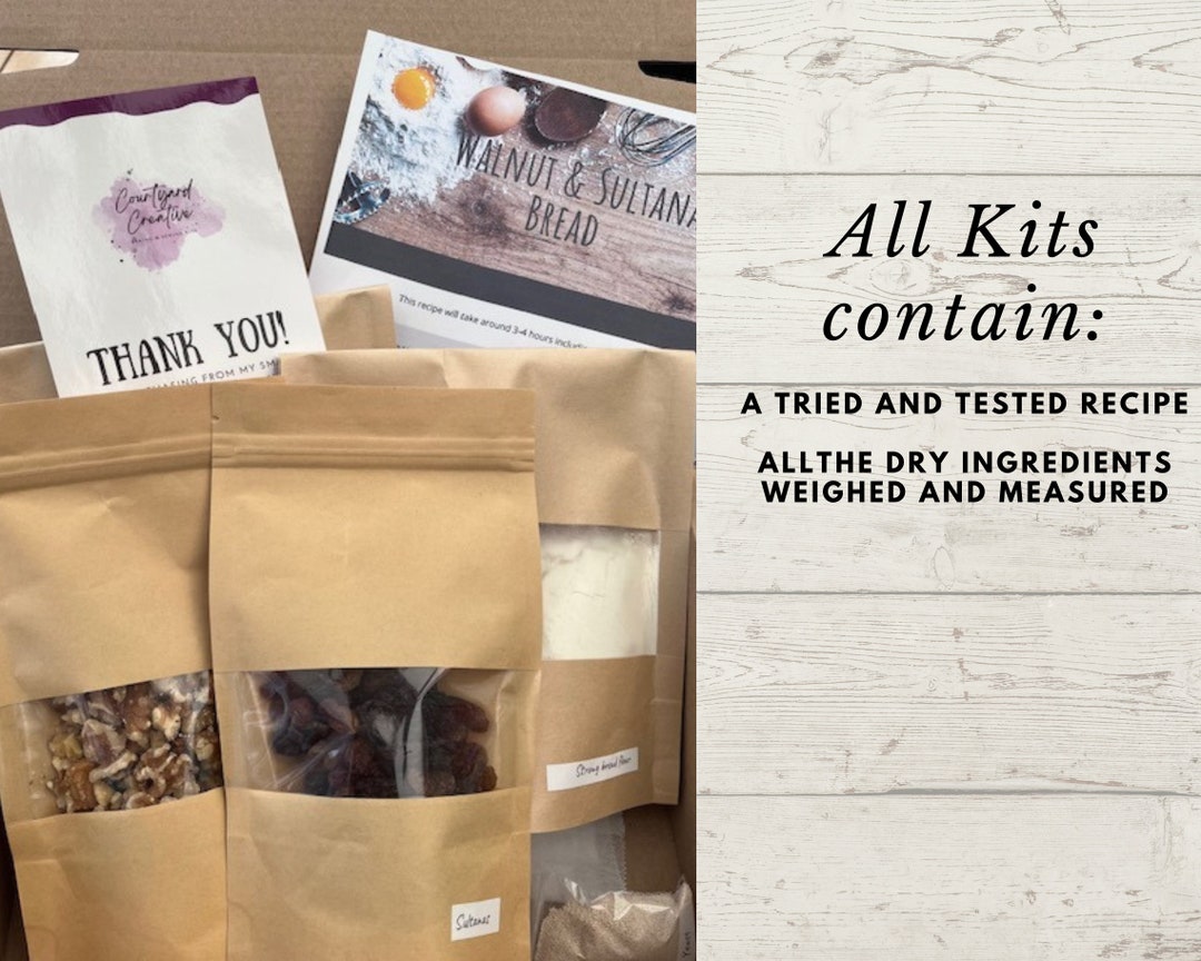 Bake Your Own Artisan Bread: Fruit Loaf Baking Kit, Sultana, Apricot ...