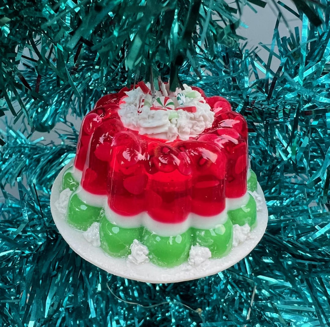 Custom Tiered Light up Jello Mold Ornament - Etsy