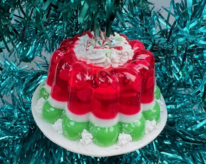 Custom Tiered Light up Jello Mold Ornament - Etsy