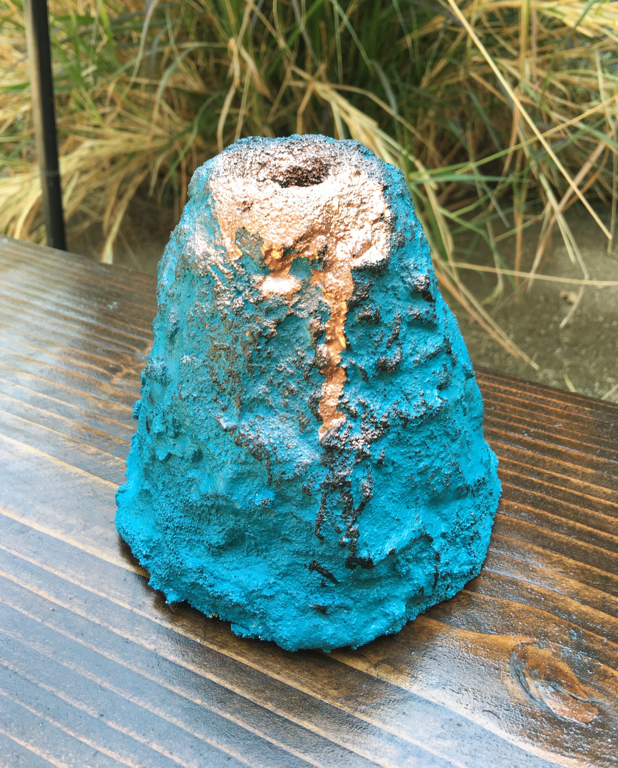 Decorative CONCRETE VOLCANO for Planters - Etsy