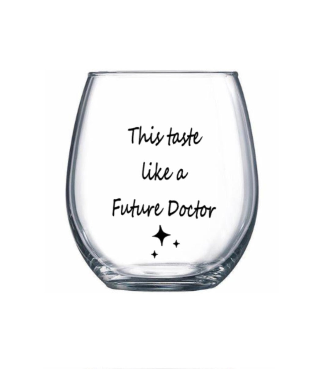 Doctor Wine Glass. Doctor Gift. Dr Wine Glass. Dr Gift. - Etsy