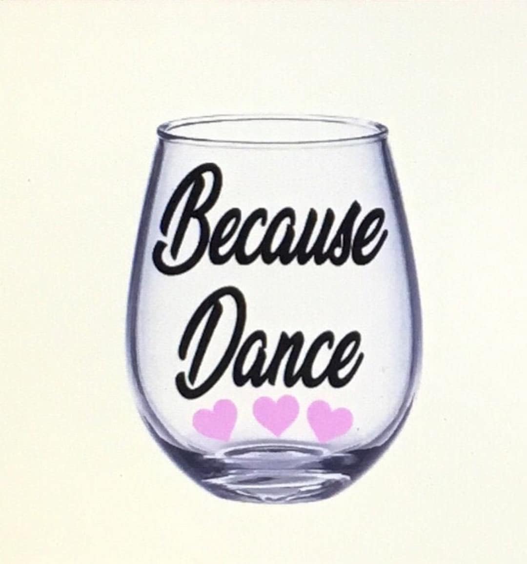 Dance Teacher Wine Glass. Dance Teacher Gift. Dance Wine Glass. Dance ...
