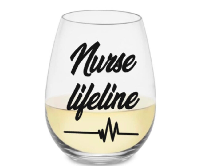 Nurse Wine Glass Nurse T T For Nurse Nurse Ts Rn Etsy