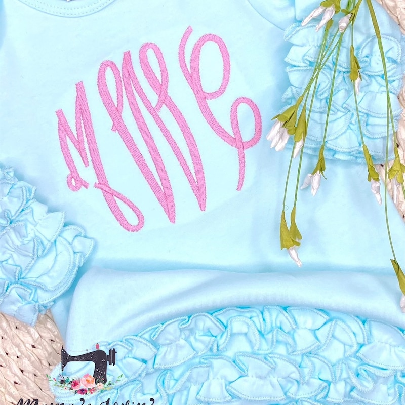 Monogram Baby Girl - Etsy