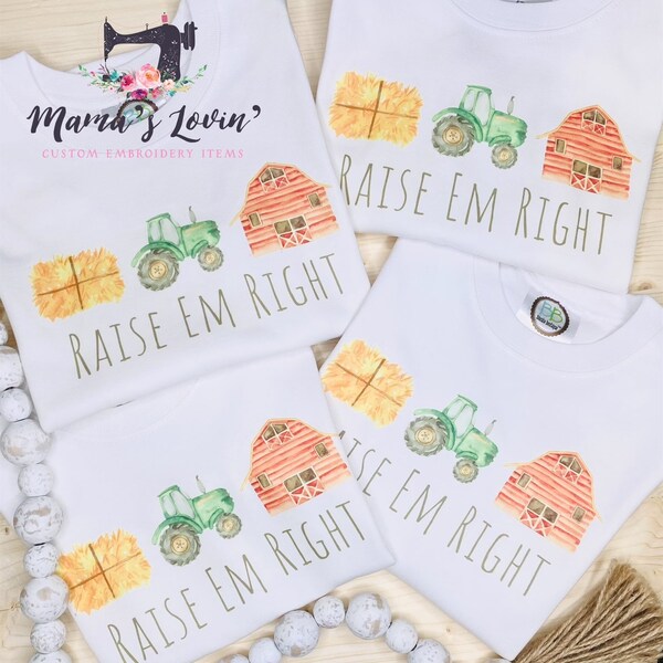 Raise Em Right Png - Etsy