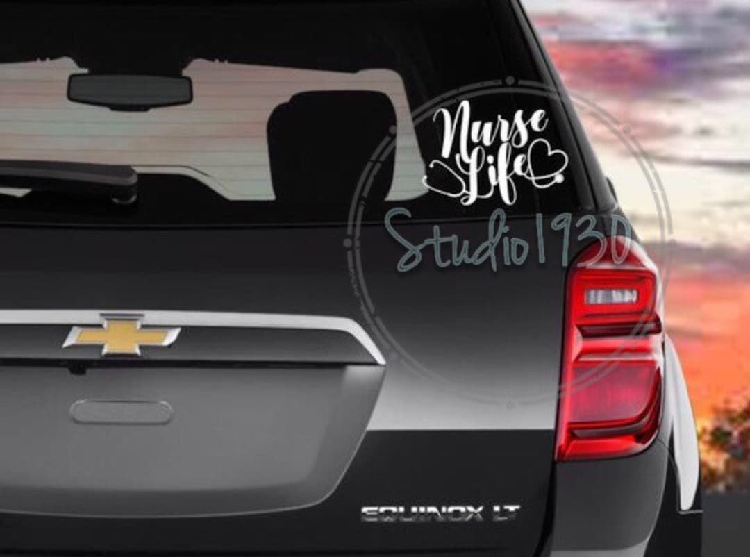 Nurse Decal, Nurse Car Decal, Nurse Life, Nursing Sticker, Tumbler ...