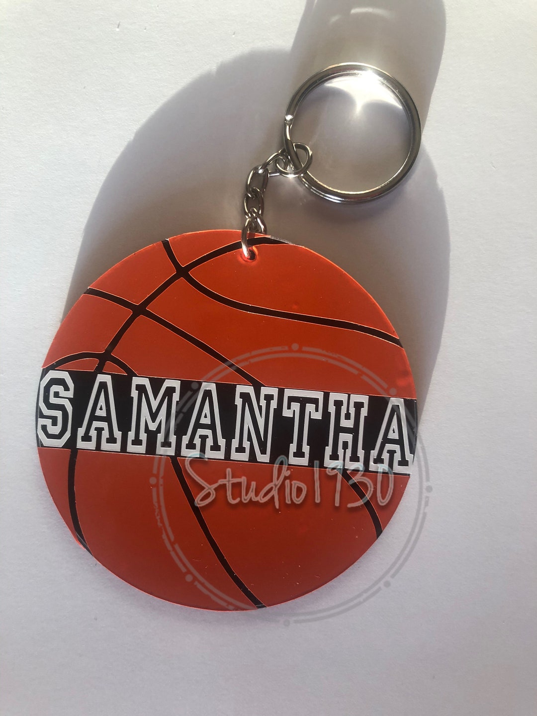 Personalized Basketball Keychain — Basketball Gifts — Basketball Bag ...