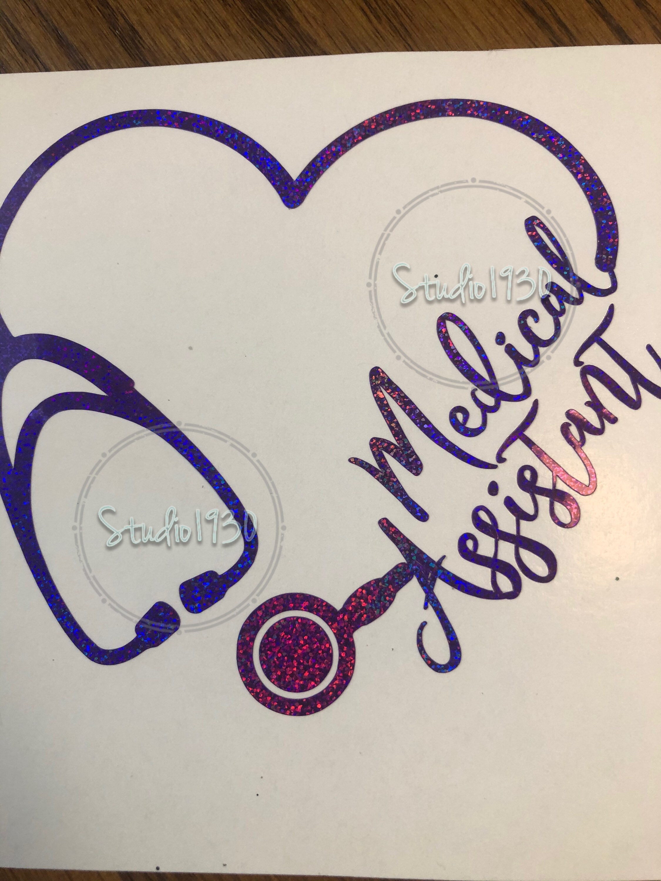 Medical Assistant Decal Medical Assistant Yeti Decal Nurse - Etsy