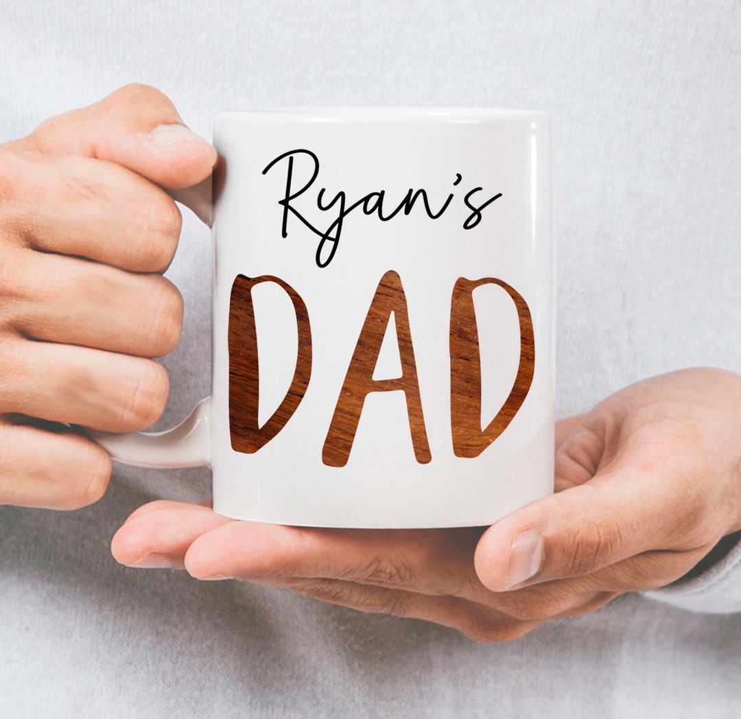 Custom Dad Mug, Personalized Mug, Father’s Day Mug, Best Dad Mug,daddy ...