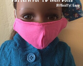 Mask Face Doll | Etsy