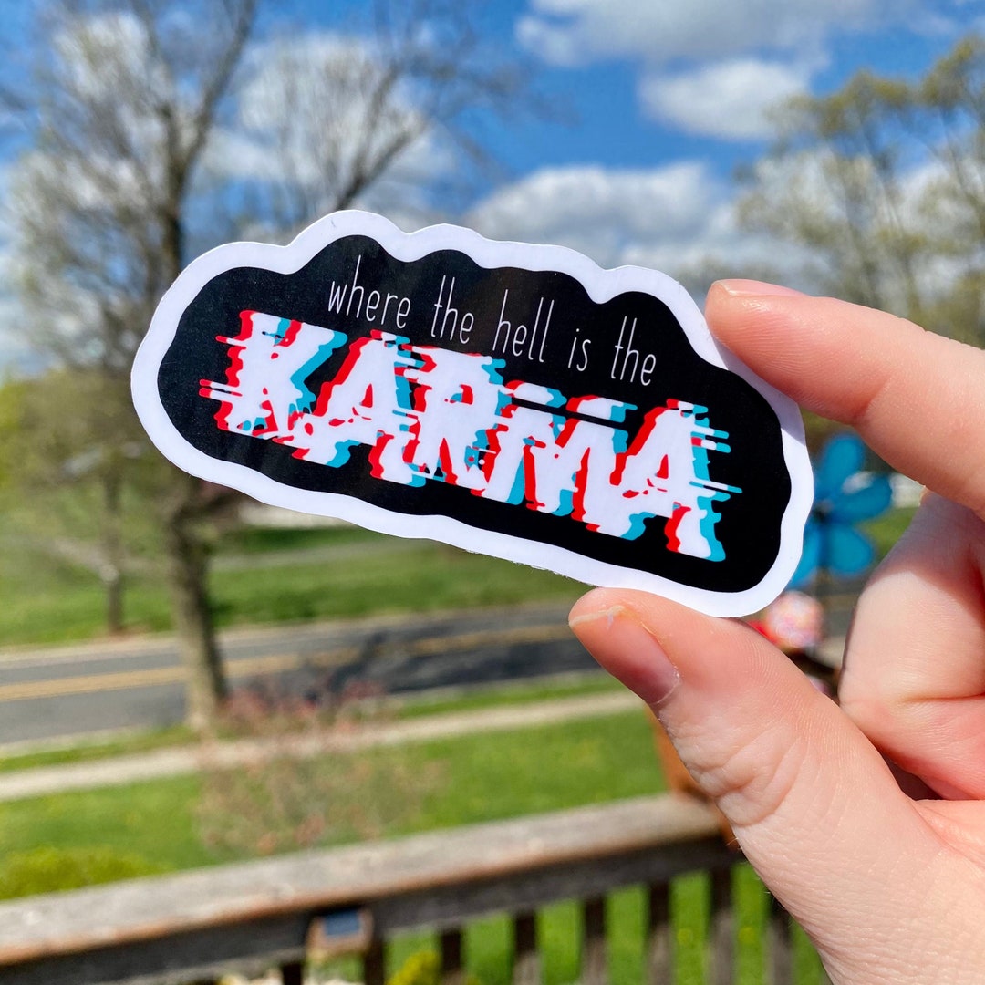 Where the Hll is the Karma AJR Band Waterproof Sticker - Etsy