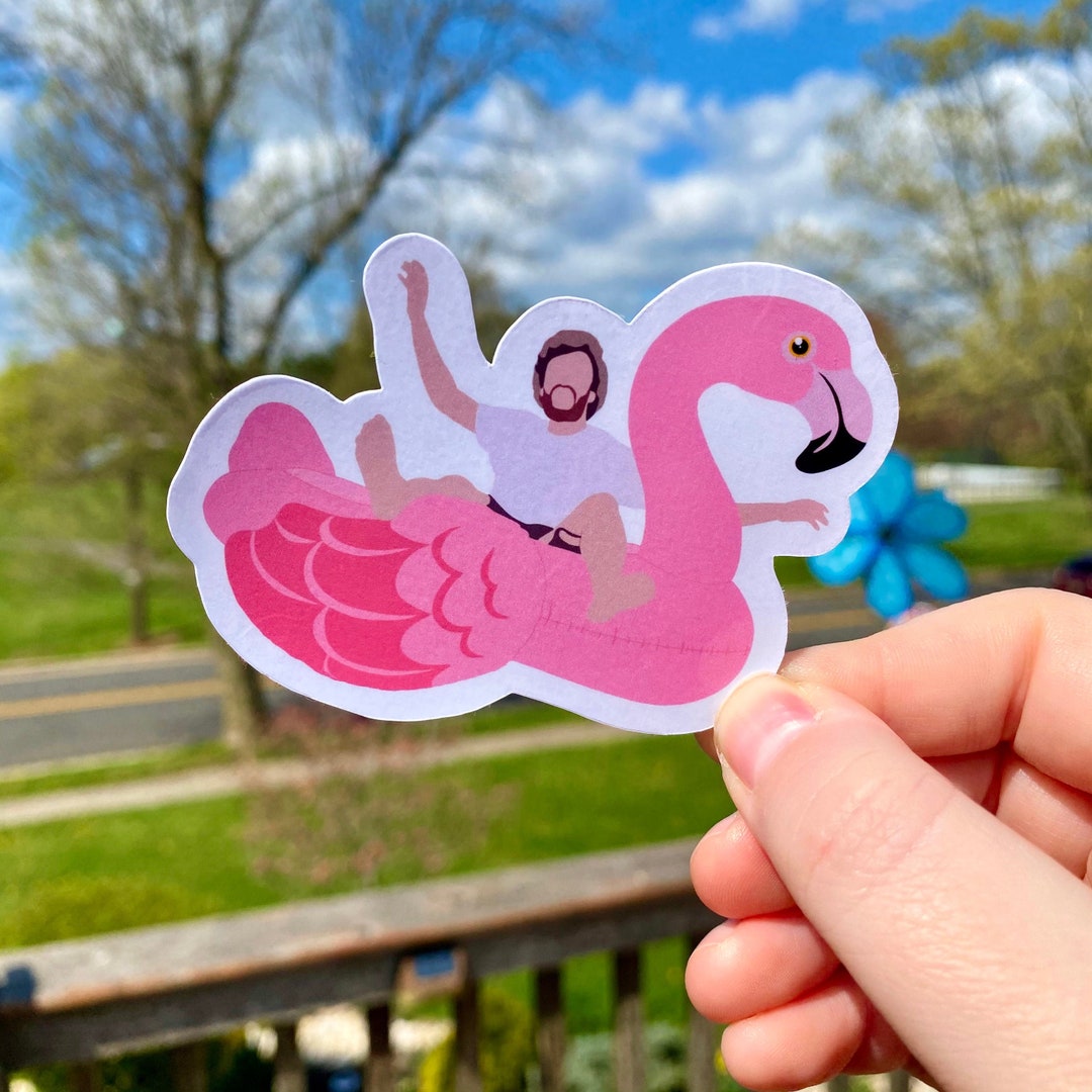 Bummerland Jack Met on a Flamingo AJR Band Waterproof Sticker - Etsy