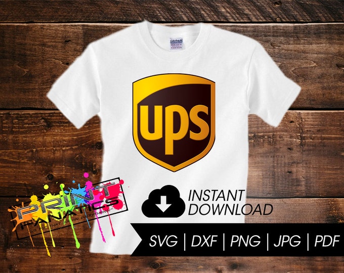 UPS United Parcel Service Logo SVG- Ups SVG, Cuttable Cricut ...