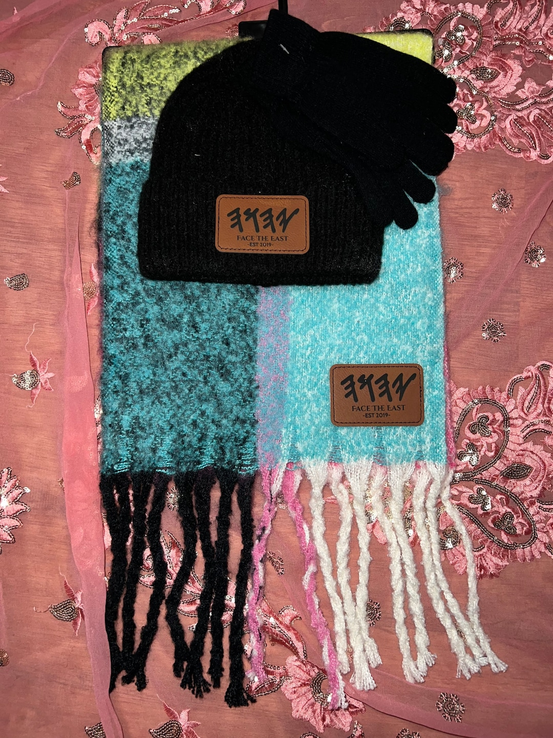 Paleo Hebrew Scarf Set - Etsy