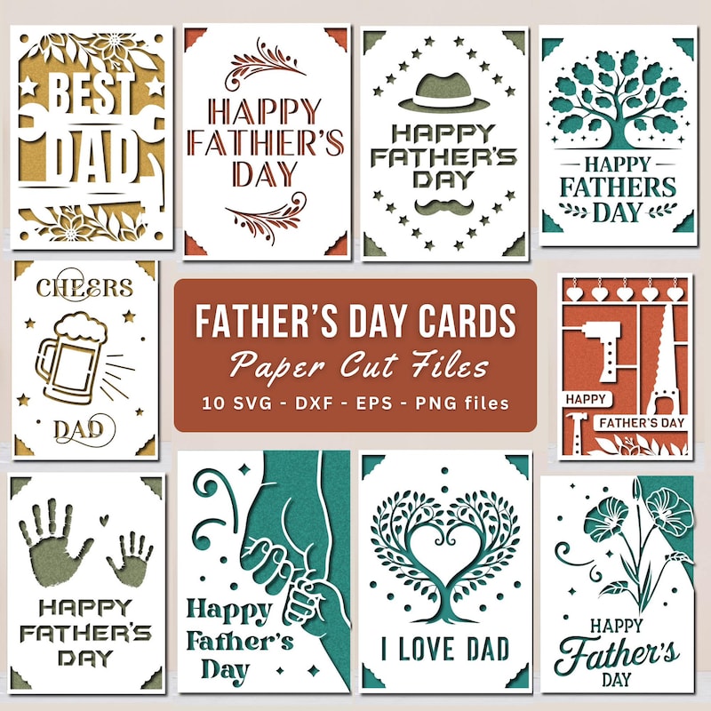 Layered Greetings - Etsy