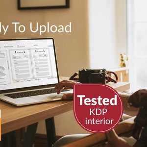 KDP Mega Bundle 10 Templates 60 Interiors Lined Pages, Doted, To-do ...