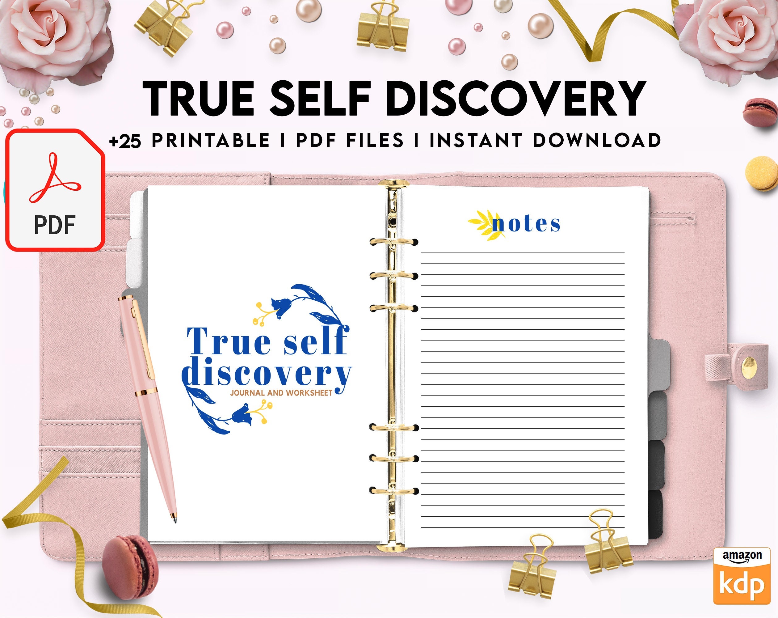 True Self Discovery Self Esteem Self Love Journal Self - Etsy