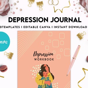 Depression Journal, Therapy Journal, Mental Health Journal, Anxiety ...