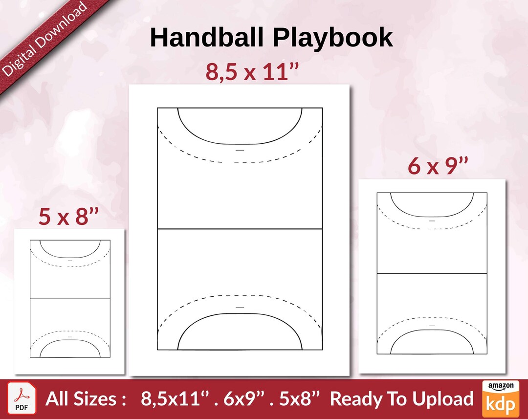 Handball Playbook 120 Pages Ready to Upload PDF Used as Low Content ...