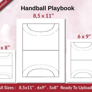 Handball Playbook 120 Pages Ready to Upload PDF Used as Low Content ...