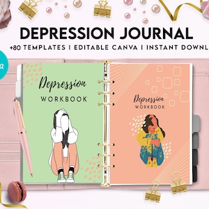 Depression Journal, Therapy Journal, Mental Health Journal, Anxiety ...